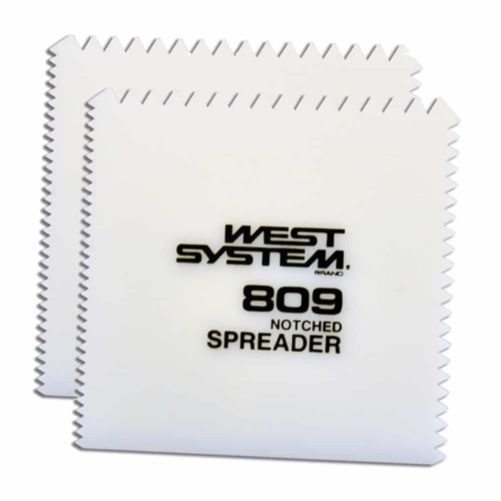 West System 809-2 Plastic Notched Spreaders €7.99